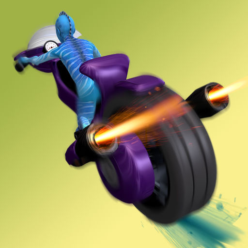 Alien Space Racer (A Free Bike Racing Game) for iOS (iPhone/iPad ...