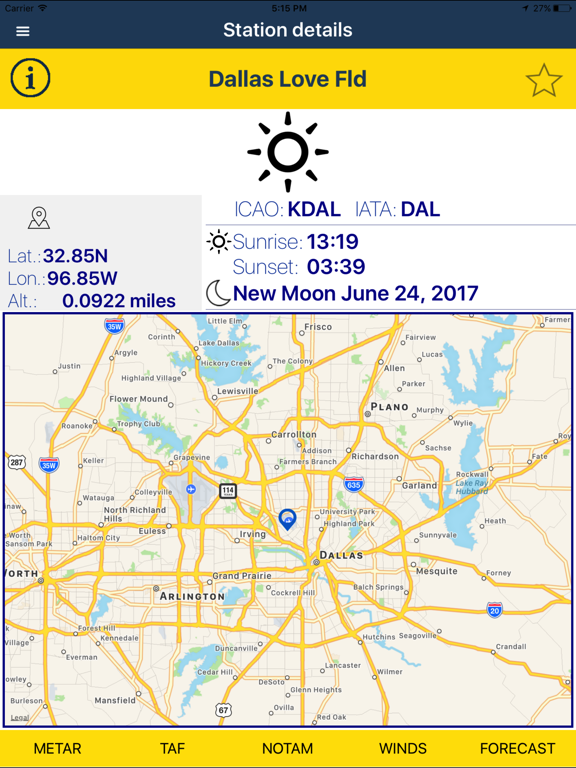 NOAA AWC Aviation Weather for iOS (iPhone/iPad/iPod touch) - Free ...