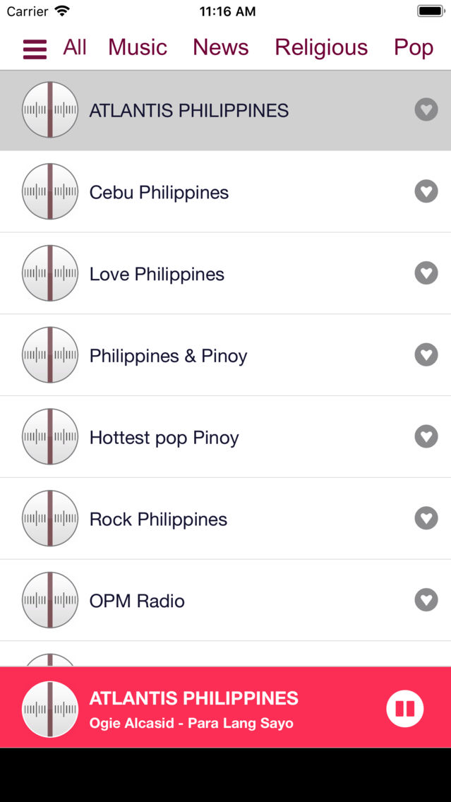 Radio Philippines fm stations pour iOS (iPhone) - Téléchargement ...