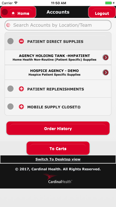 Cardinal Health at-Home - HHA for iOS (iPhone/iPad/iPod touch) - Free ...