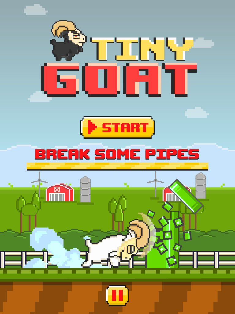 Tiny Goat FREE GAME - Quick Old-School 8-bit Pixel Art Retro GamesiOS版 ...