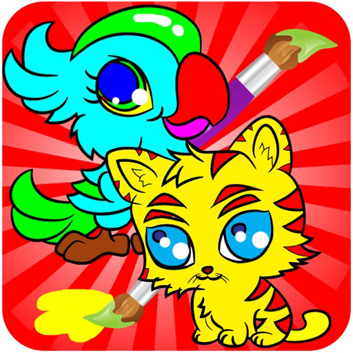 Animal Coloring Books - Drawing Painting Games For Kids for iOS (iPhone ...