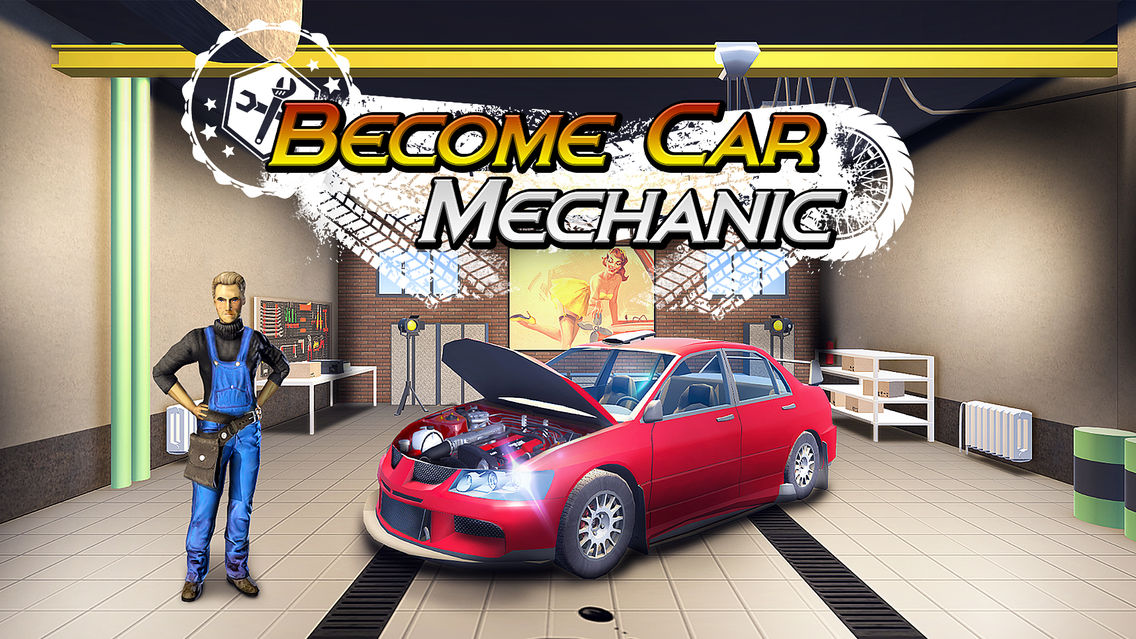Garage Car Mechanic Simulator for iOS (iPhone/iPad) - Free Download at ...