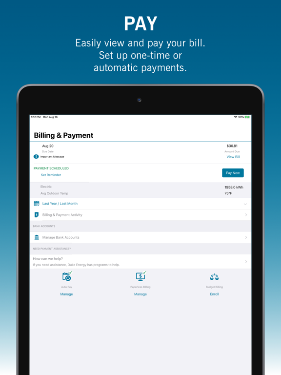 Duke Energy pour iOS (iPhone/iPad/iPod touch) - Téléchargement gratuit ...