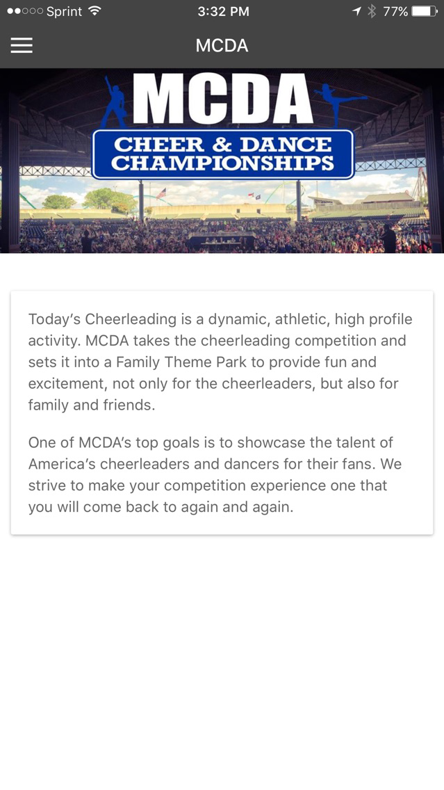 MCDA Cheer and Dance Championships for iOS (iPhone/iPad) - Free ...