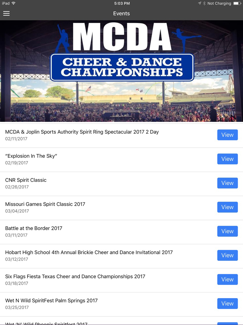 MCDA Cheer and Dance Championships for iOS (iPhone/iPad) - Free ...