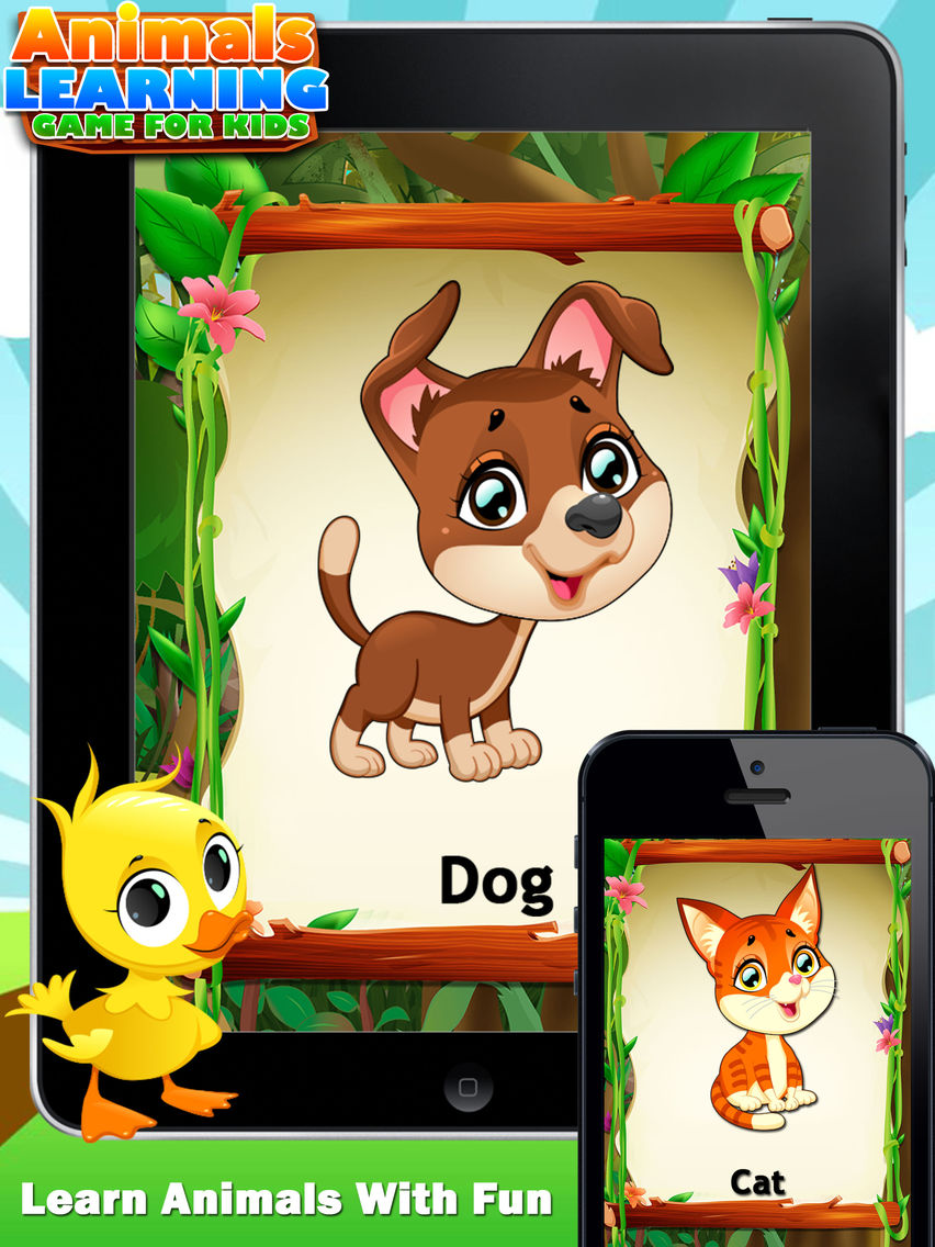 Animals Learning Game For kids for iOS (iPhone/iPad) - Free Download at ...