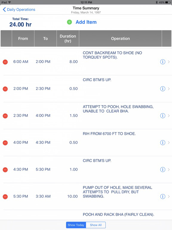 OpenWells Mobile for Workovers for iOS (iPad) - Free Download at AppPure