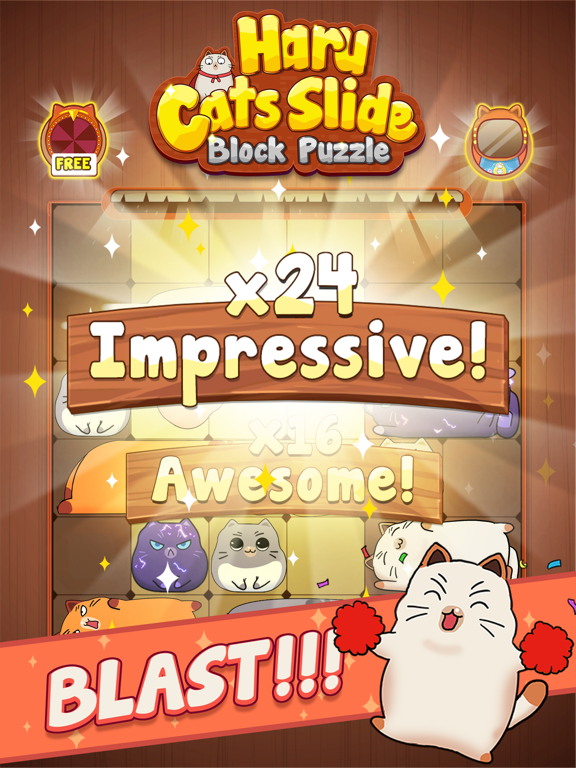 Haru Cats®: Cute Slide Puzzle for iOS (iPhone/iPad/iPod touch) - Free ...
