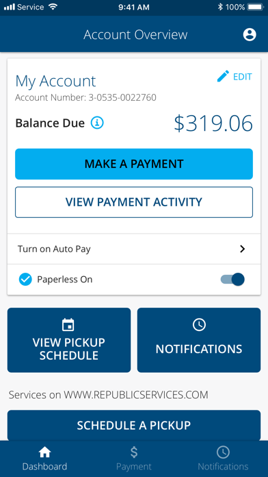 Republic Services for iOS (iPhone/iPad) - Free Download at AppPure
