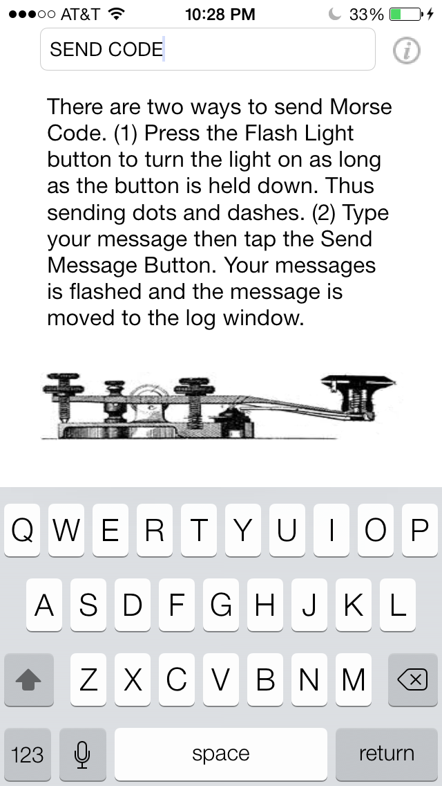 Morse Code Scout for iOS (iPhone) - Free Download at AppPure