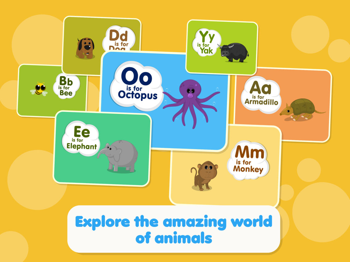 ABC Zoo: Animated Flash Cards for iOS (iPhone/iPad) - Free Download at ...