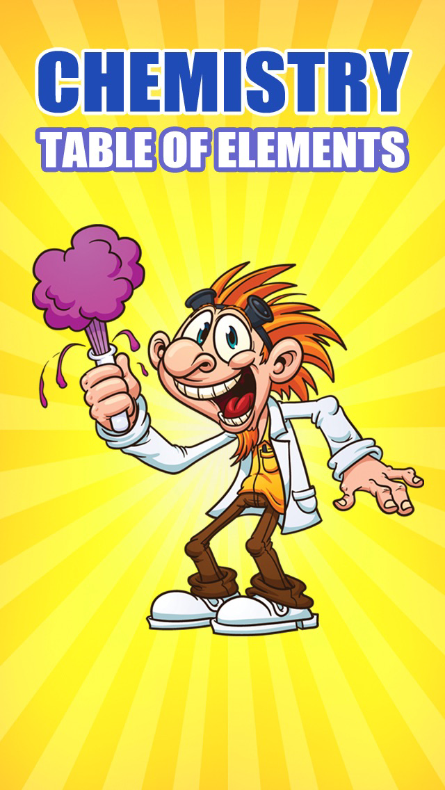 Chemistry - Chemical Table of Elements for Organic and Inorganic ...