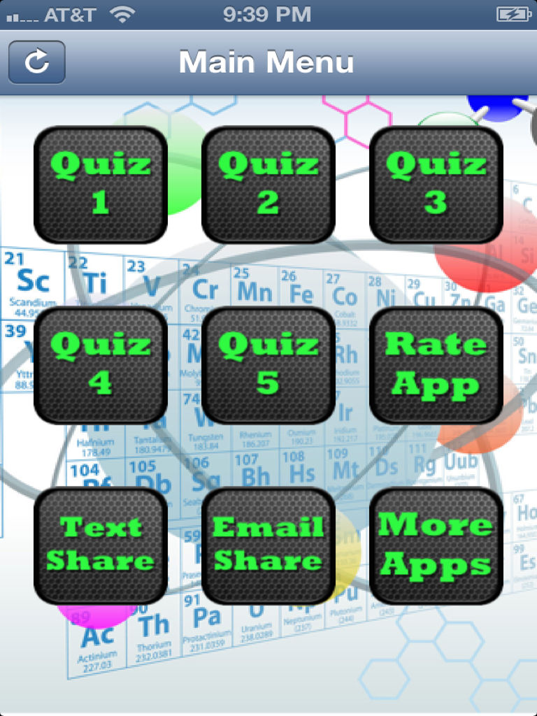 Periodic Table of Elements Quiz for iOS (iPhone/iPad) - Free Download ...