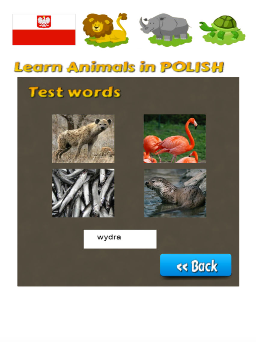 Learn Animals in Polish Language for iOS (iPhone/iPad) - Free Download ...