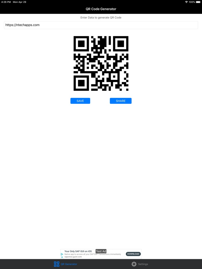 Qr Code Generator By Ntechapps For Ios Iphone Ipad Free Download At