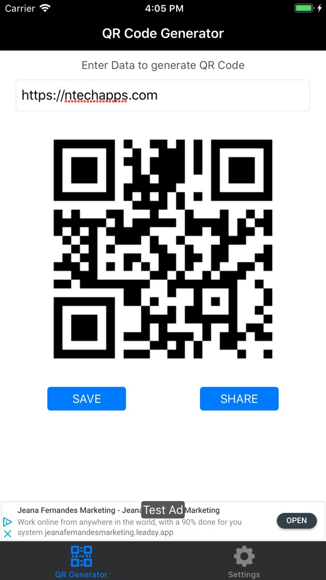 Qr Code Generator By Ntechapps For Ios Iphoneipad Free Download At Apppure