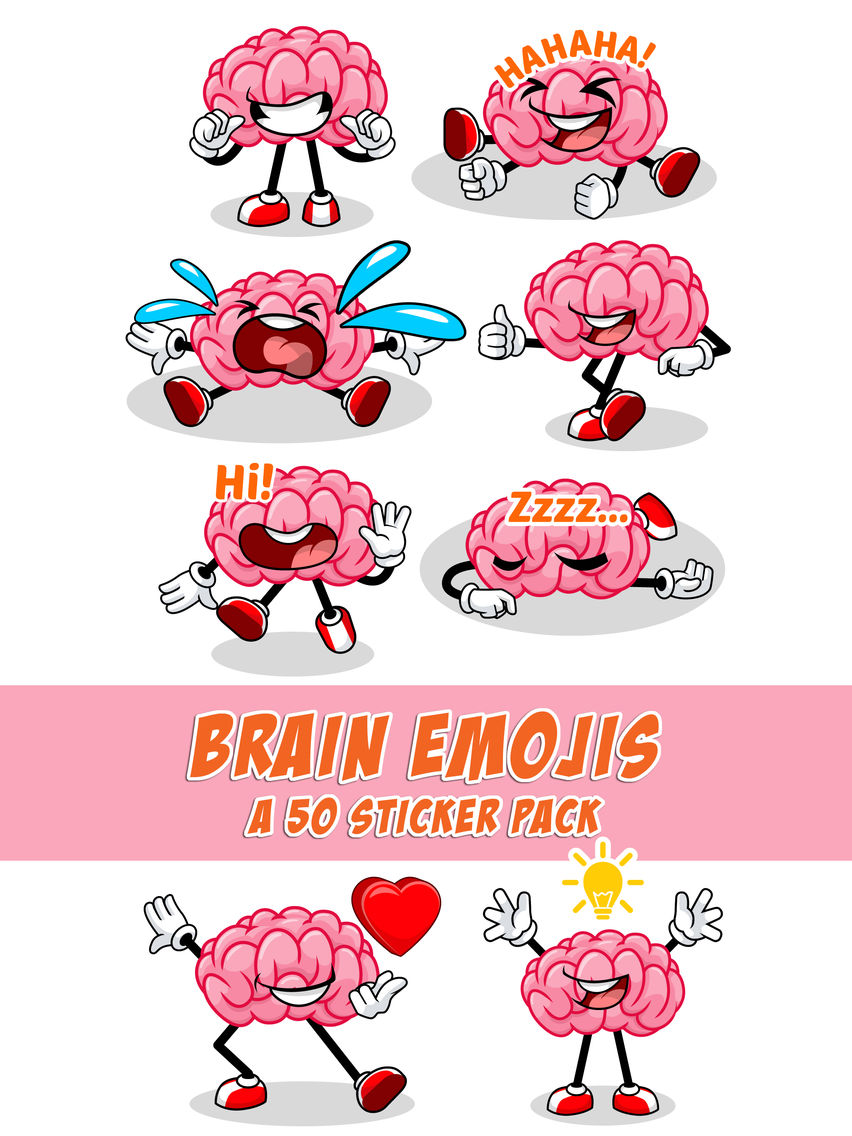 AppPureでiOS (iPhone/iPad)版Brain Emojis Share Your Feelings Emoticon ...