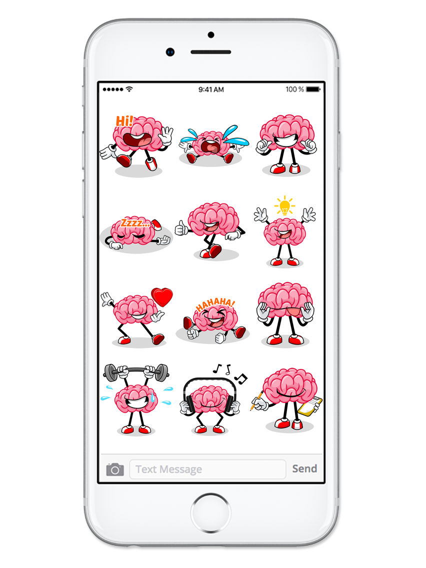 AppPureでiOS (iPhone/iPad)版Brain Emojis Share Your Feelings Emoticon ...