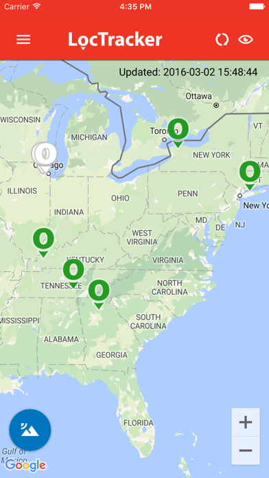 LocTracker for iOS (iPhone/iPad/iPod touch) - Free Download at AppPure