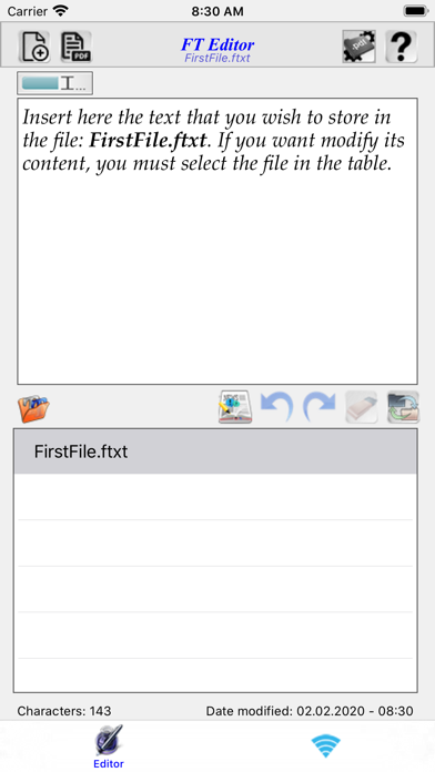 FT Editor for iOS (iPhone/iPod touch) - Free Download at AppPure