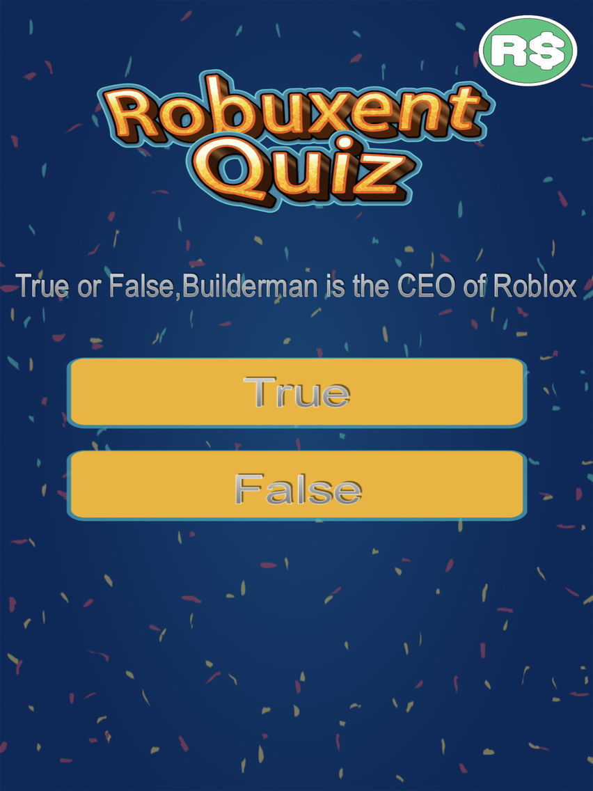 Robuxent Quiz For Robux for iOS (iPhone/iPad) - Free Download at AppPure