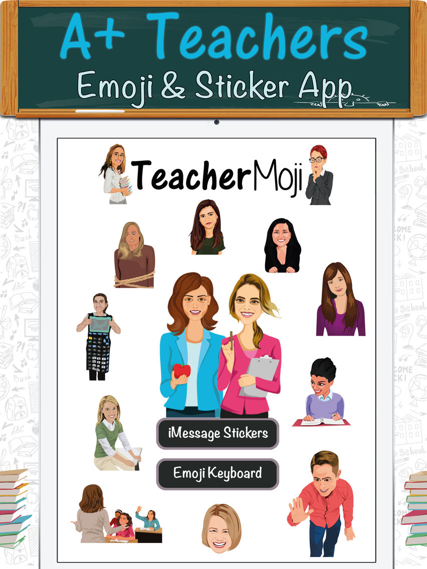TeacherMoji - Teacher Emojis and Stickers! for iOS (iPhone/iPad) Latest ...
