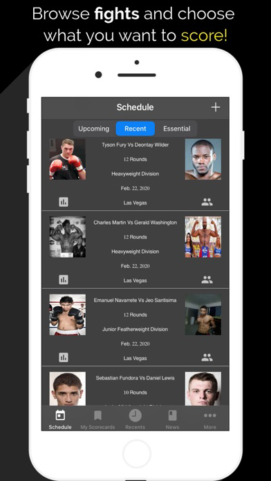 Fight Score Boxing Scorecard For Ios Iphone Ipad Ipod Touch Free