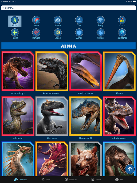 Jurassic Field Guide for iOS (iPhone/iPad/iPod touch) - Free Download at AppPure