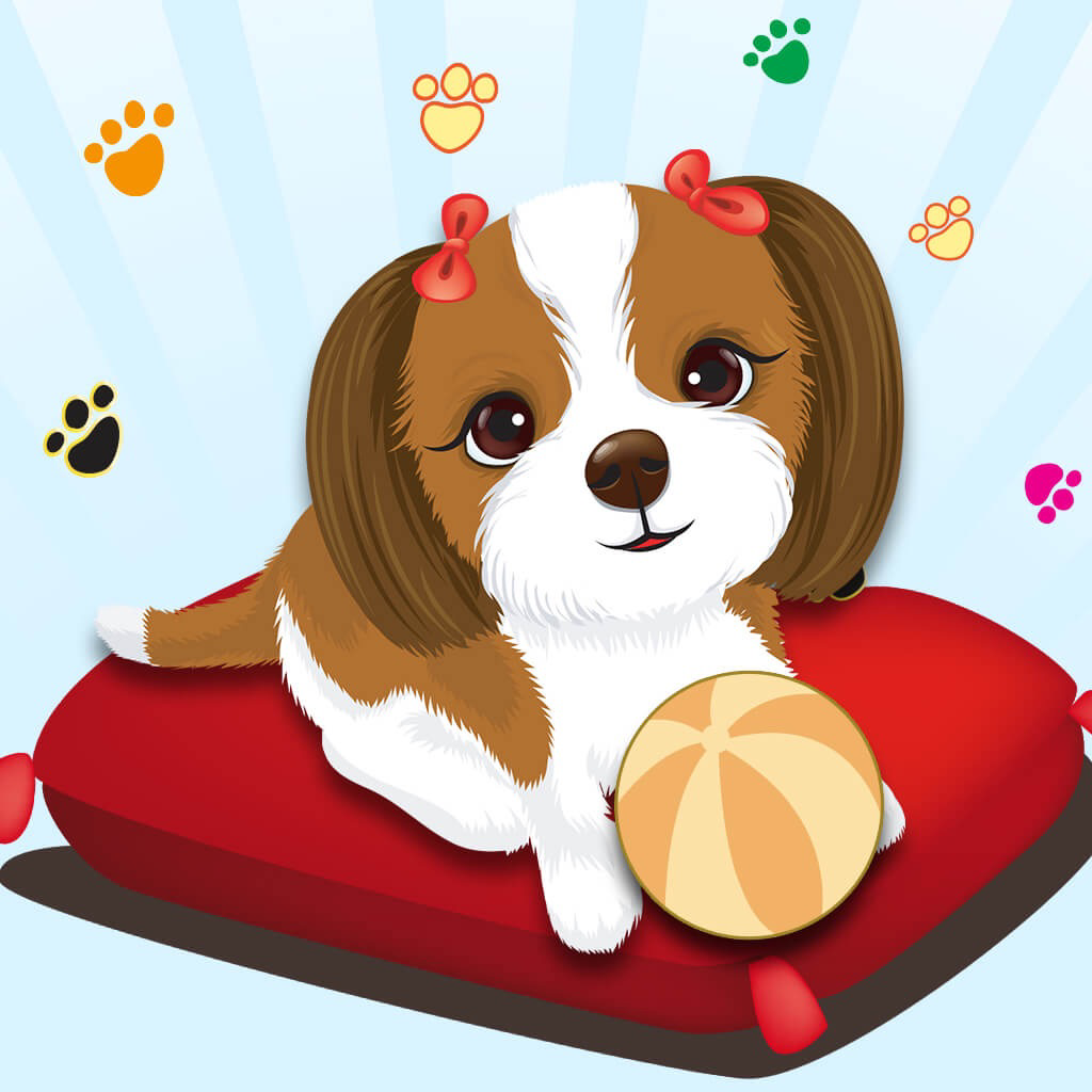 Happy Cute And Fun Puppy Dog Emoji Photo Stickers for iOS (iPhone/iPad ...