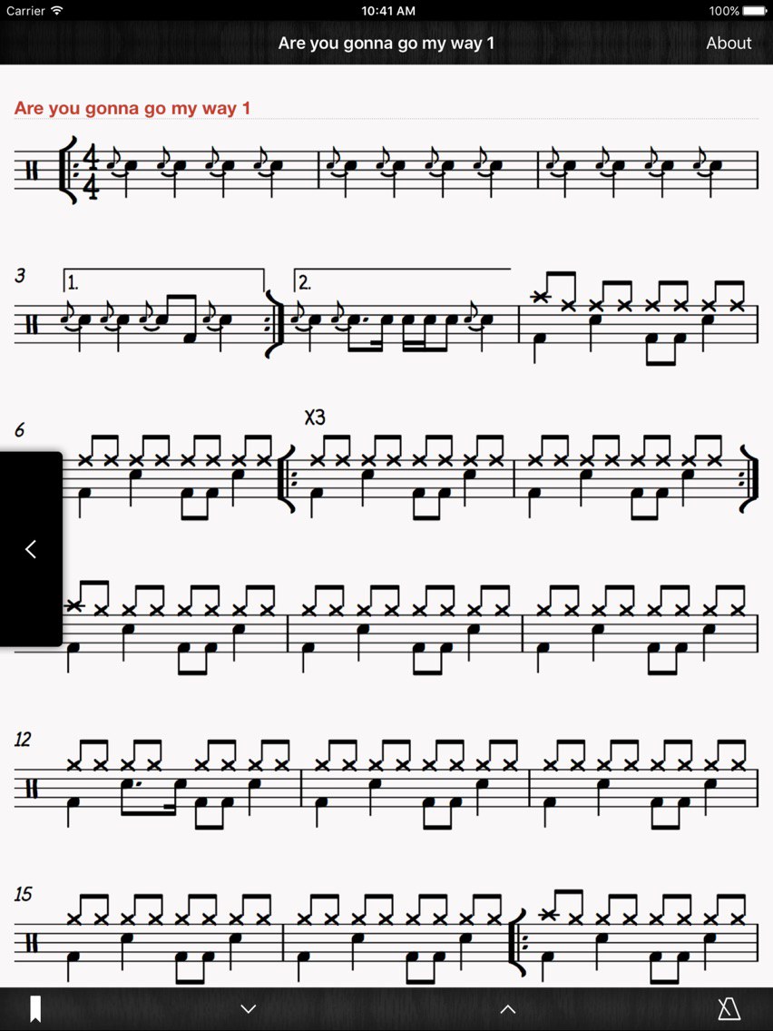 DrumScores for iOS (iPhone/iPad) - Free Download at AppPure