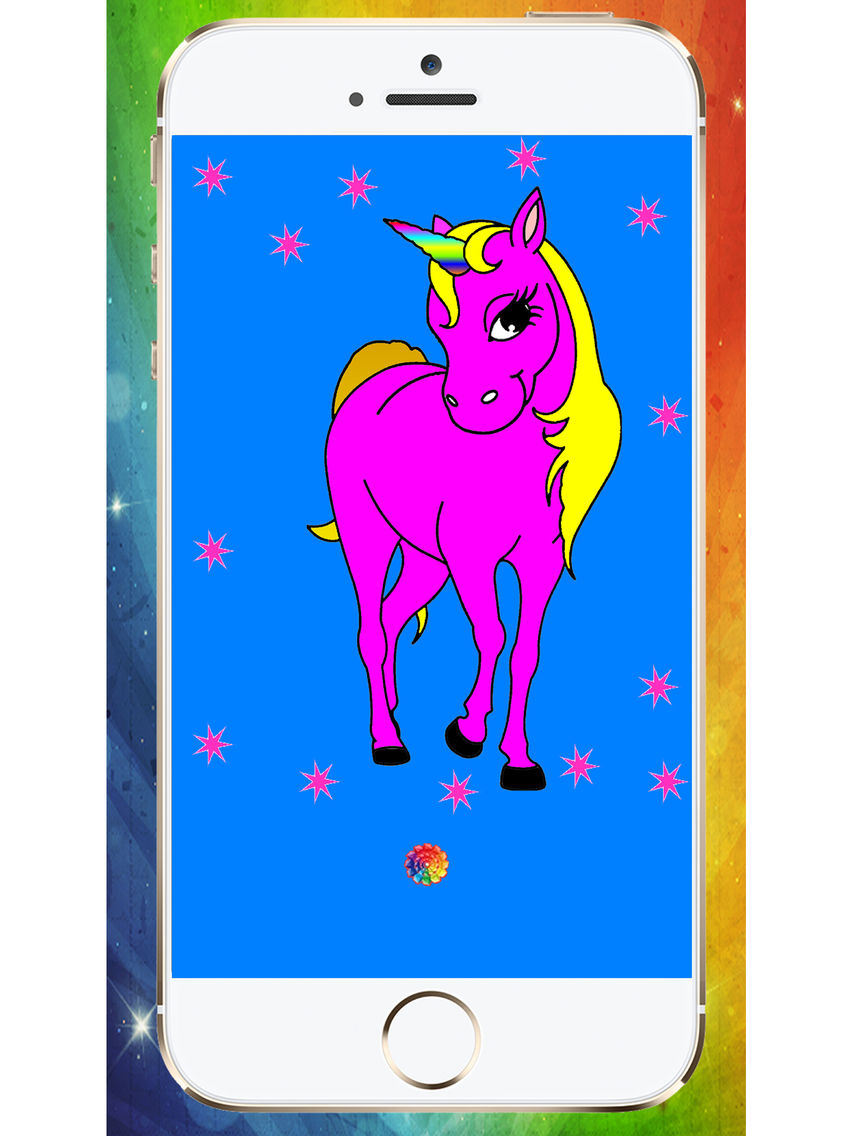 Ponys Unicorns And Horses To Coloring for iOS (iPhone/iPad) - Free ...