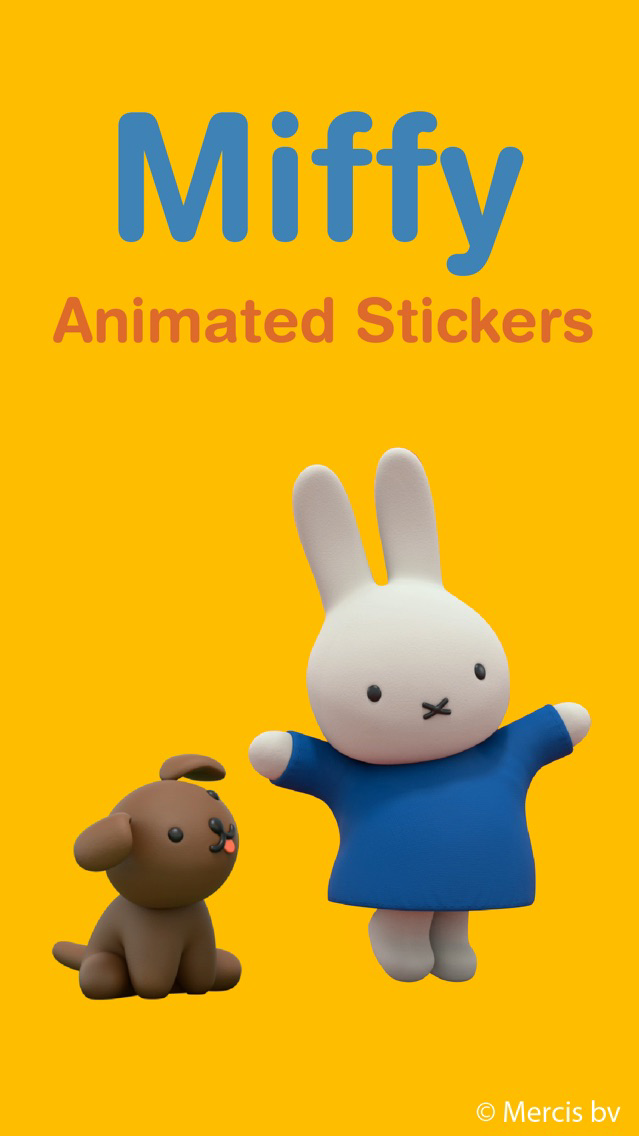 Miffy Animated Stickers for iOS (iPhone/iPad) Latest Version at $1.99 ...