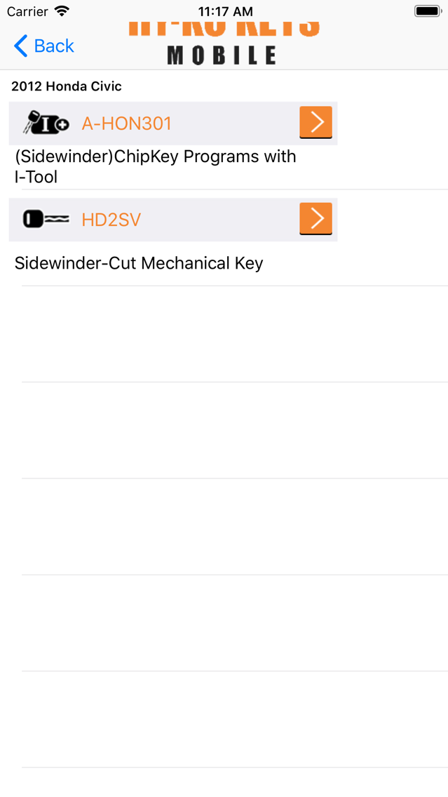 Hy-Ko Key Finder for iOS (iPhone) - Free Download at AppPure