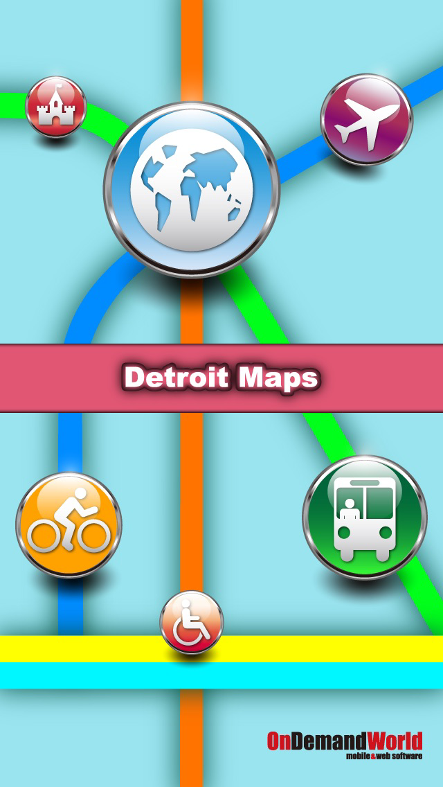 Detroit Maps - Download Smart Bus Maps and Tourist Guides. para iOS ...