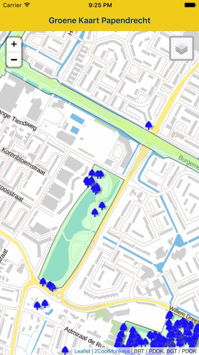 Groene kaart Papendrecht for iOS (iPhone) - Free Download at AppPure