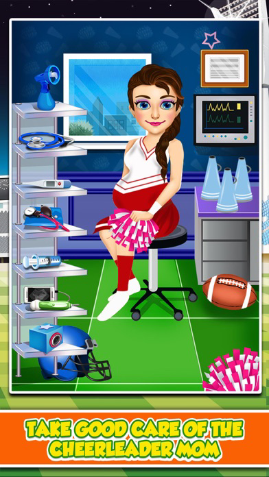 Laden Sie Cheerleader Mommy's Baby Doctor Salon - Makeup Spa Prom Games ...
