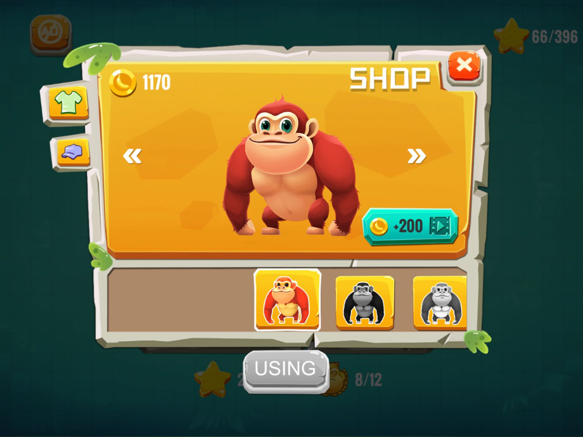 Gorilla Adventure:Block Puzzle for iOS (iPhone/iPad) - Free Download at ...