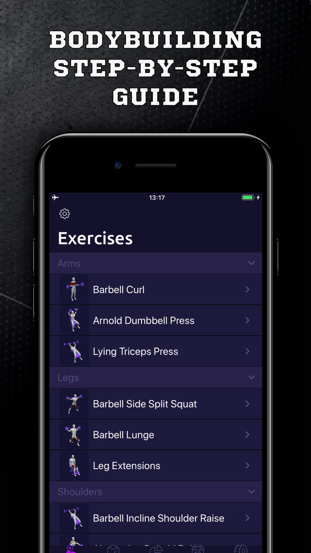 Gym: 3D Workout Routine for iOS (iPhone/iPad) - Free Download at AppPure