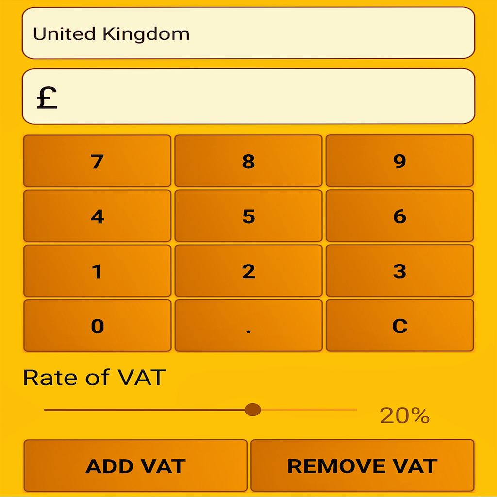 Vat Tax Calculator Free for iOS (iPhone/iPad) - Free Download at AppPure