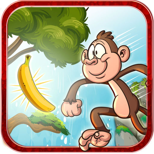 Monkey Splash - Help climb and collect the bananas for iOS (iPhone/iPad ...