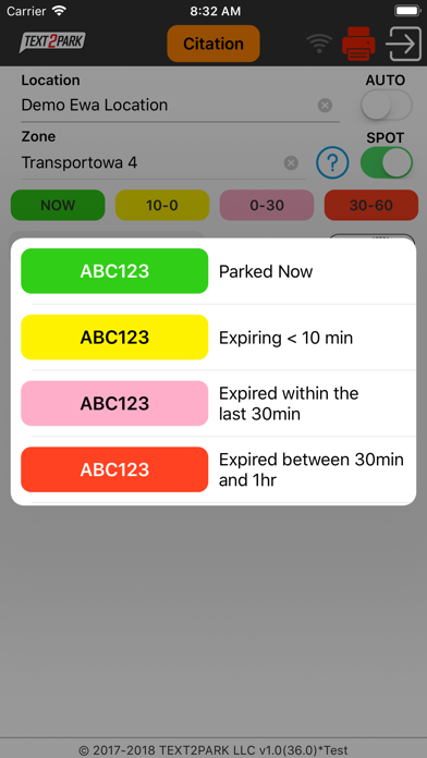 TEXT2PARK Enforcer for iOS (iPhone) - Free Download at AppPure
