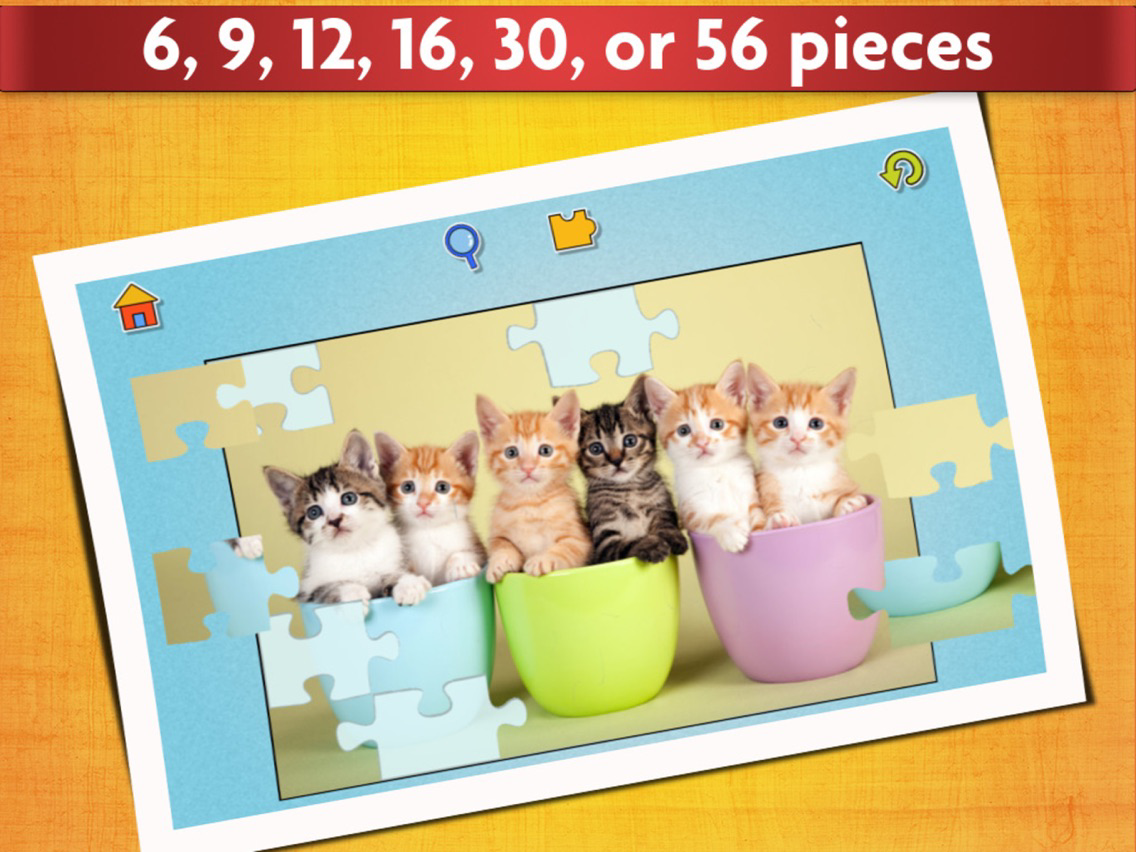 Cat Puzzles for Kids - Relaxing photo picture jigsaw puzzles for kids ...
