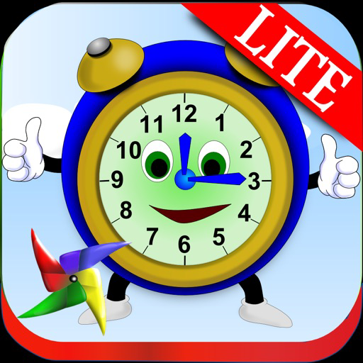 Telling Time Clock learn Lite for iOS (iPhone/iPad/iPod touch) - Free ...