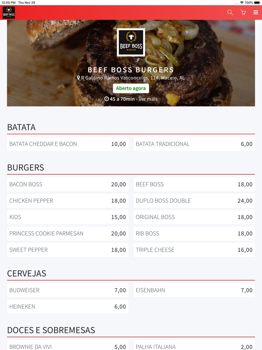 Beef Boss Burgers for iOS (iPhone/iPad) - Free Download at AppPure