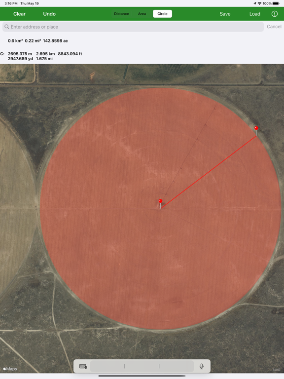 Map Measurement Tool for iOS (iPhone/iPad/iPod touch) - Free Download ...