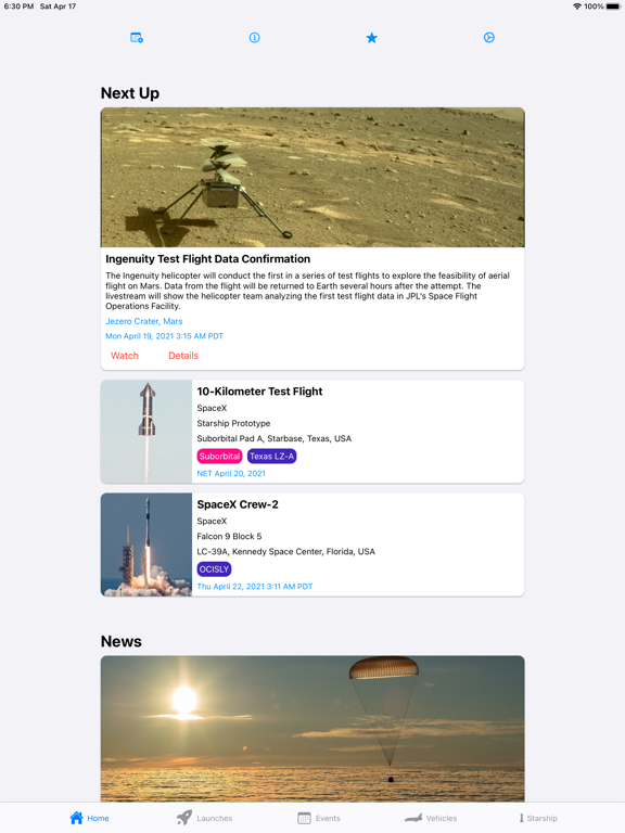 Next Spaceflight for iOS (iPhone/iPad/iPod touch) - Free Download at AppPure