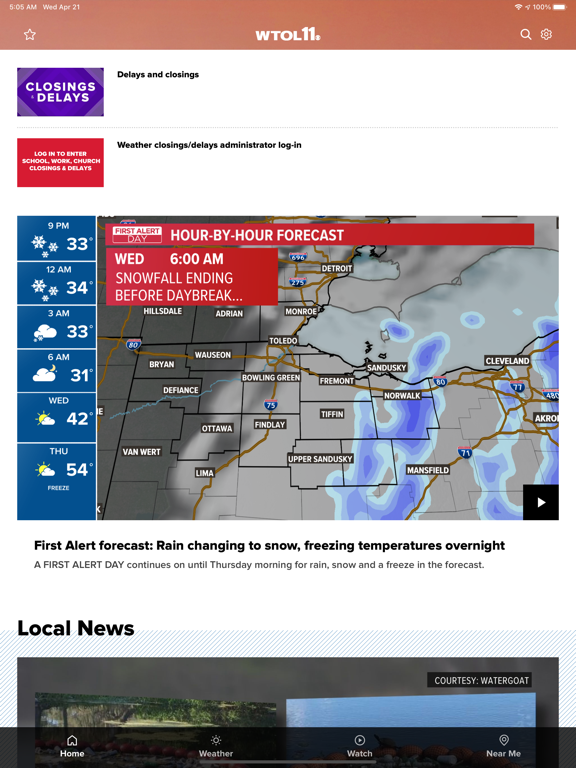 WTOL 11: Toledo's News Leader for iOS (iPhone/iPad/Apple TV/iPod touch ...