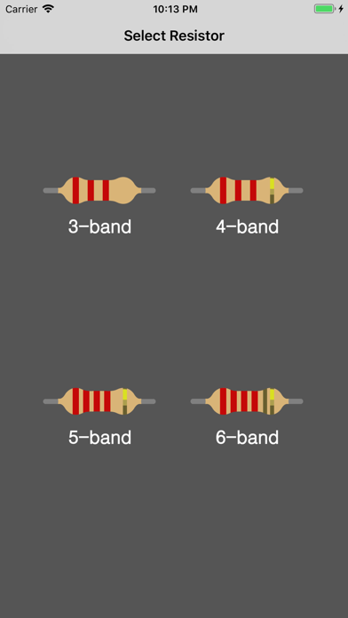 Resistor color code calc for iOS (iPhone/iPad/iPod touch) - Free ...