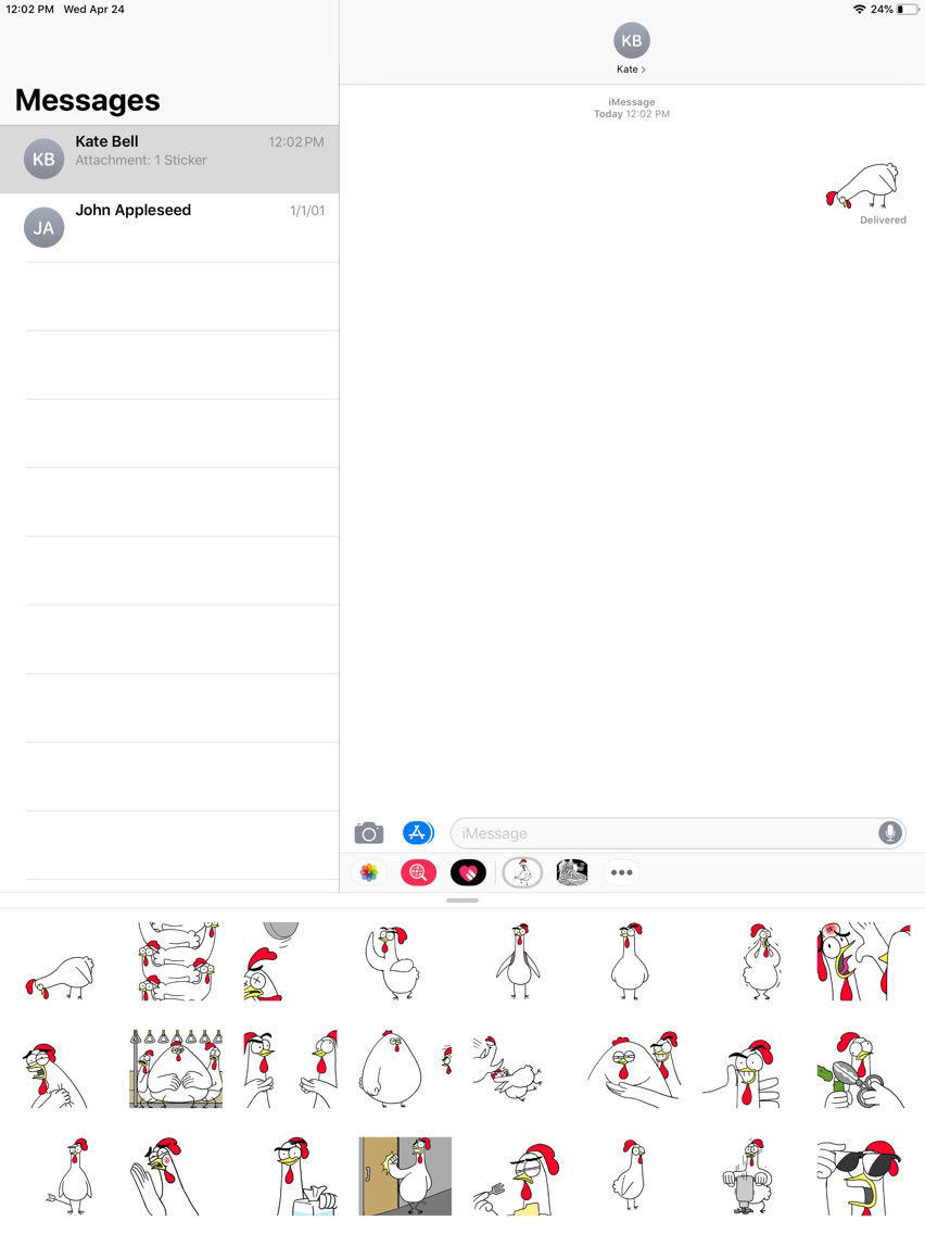 Chicken Bro 21 Sticker Pack for iOS (iPhone/iPad) Latest Version at $0. ...